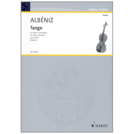 Albéniz, I.: Tango Op. 165/2 - Popular