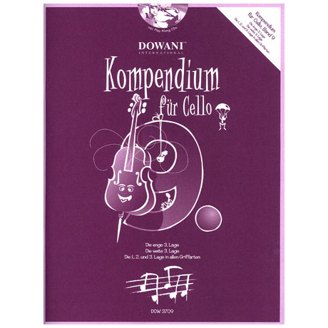 Kompendium für Cello - Band 9 (+CD) - Cello Educational