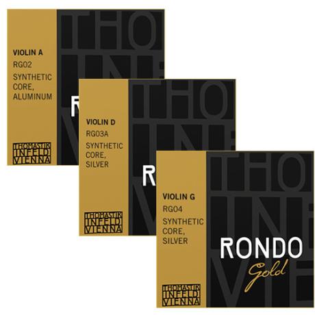 RONDO GOLD violin strings A-D-G by Thomastik-Infeld - Rondo GOLD