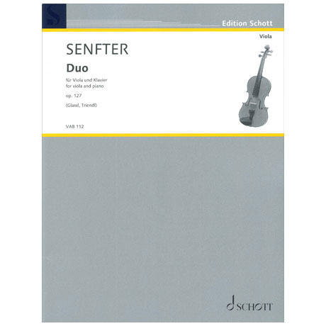 Senfter, J.: Duo Op. 127 - With Piano - now at PAGANINO