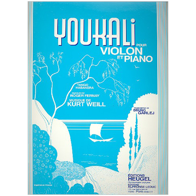 Weill, K.: Youkali – Tango Habanera - Popular - now at PAGANINO