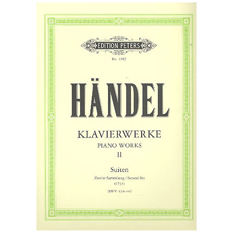 Händel, G. F.: Suiten, zweite Sammlung 1733 - Piano